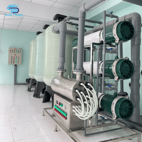 Seawater Filtration System For Aquaculture 25CMPH