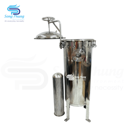 Stainless Steel Bag Filter Housing – Size 2